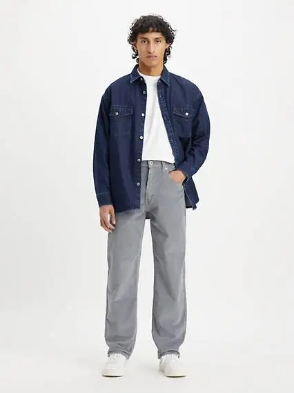 デニム/ジーンズ Levi's SilverTab LOOSE FIT CORDUROY Levi'S Silvertab Loose Fit Corduroy Jeans In Sharkskin Diamons